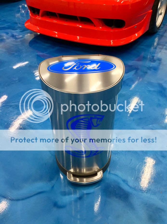 Custom Ford garbage can complete! | Ford Shelby GT500 Forum