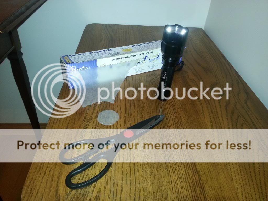 Throw to flood fashlight modification. Under 1 cent, under 1 minute ...